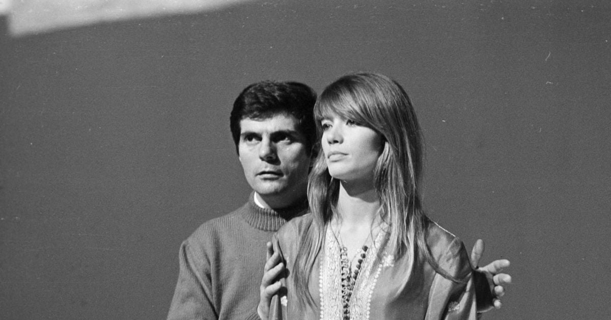En France à Paris, Jean-Christophe Averty et Françoise Hardy le 6 ...