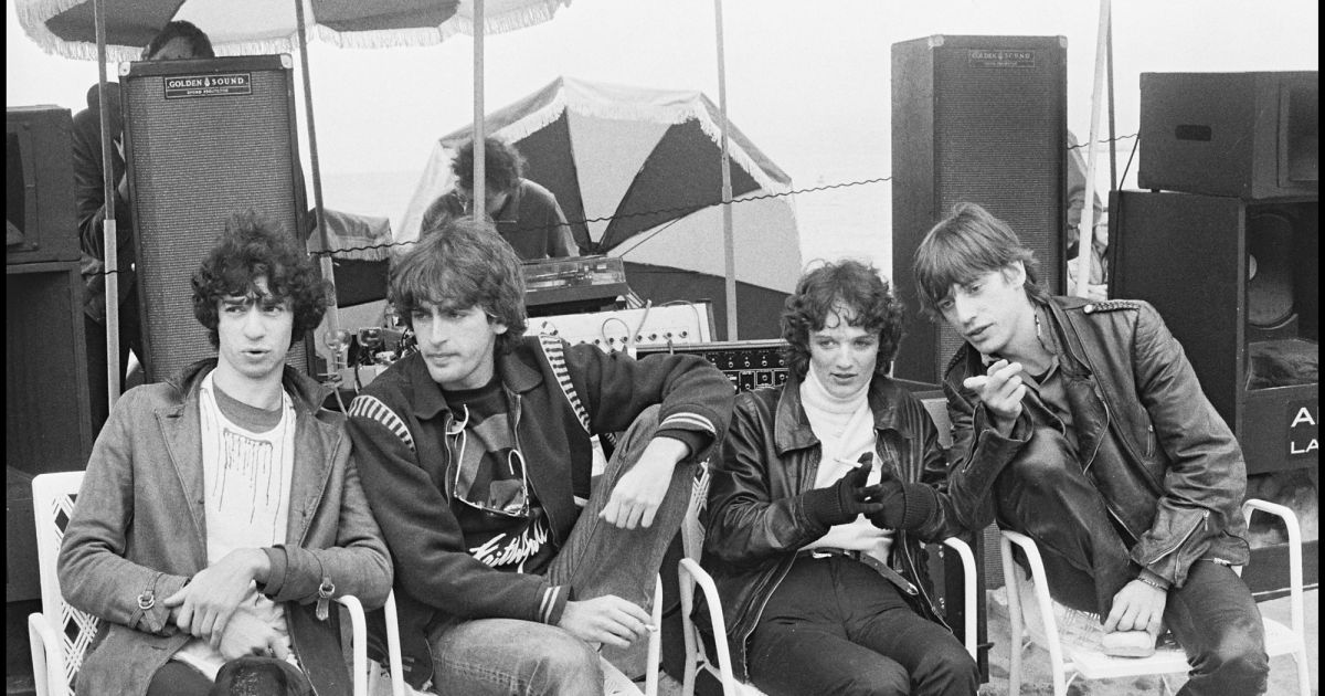 Le groupe Téléphone avec Louis Bertignac, Corine Marienneau, Jean-Louis ...