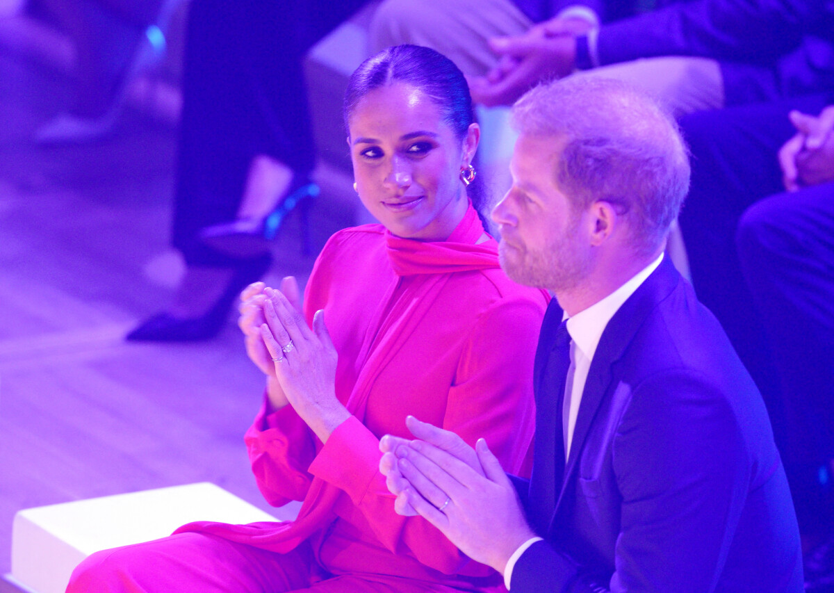 Photo : Le couple a pu compter sur la présence de Doria Ragland, maman ...