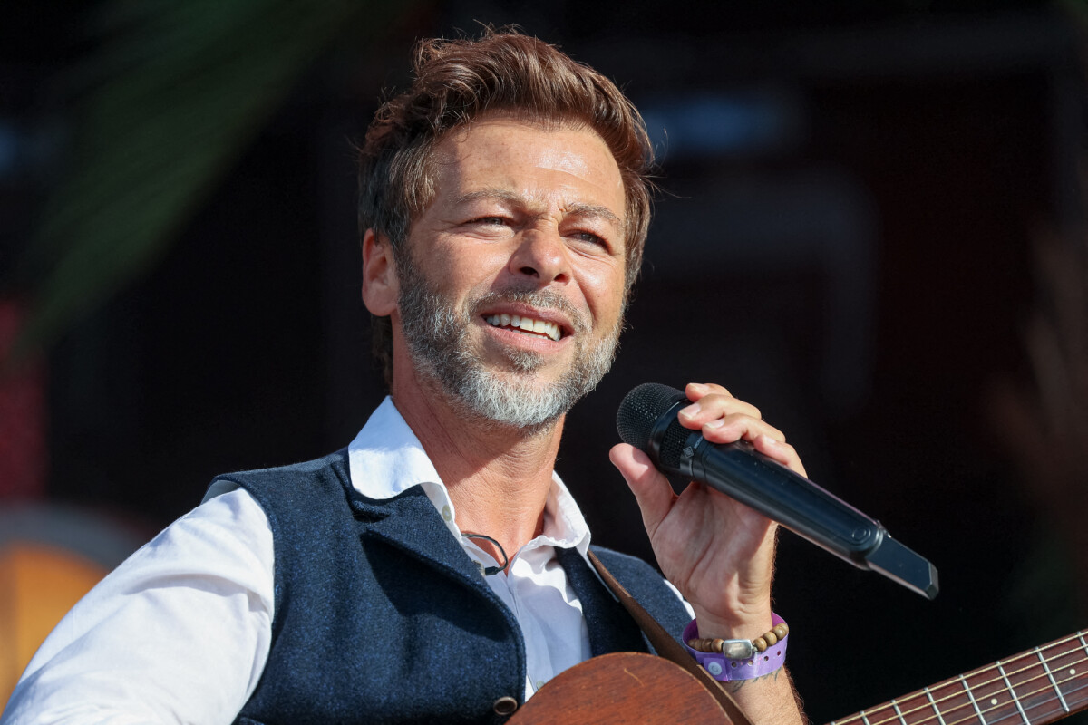 Photo : Christophe Maé en a profité pour révéler que si son plus jeune ...