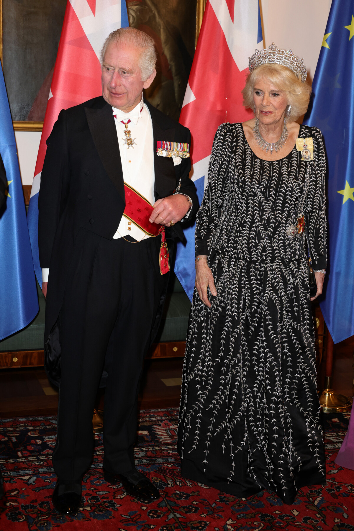Photo : Le roi Charles III d'Angleterre, la reine consort Camilla ...