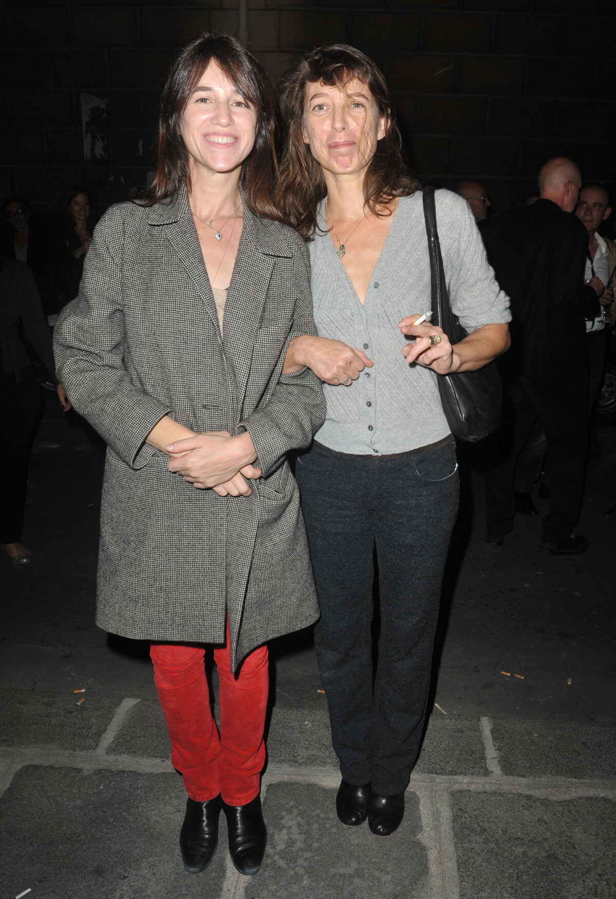 Photo : Charlotte Gainsbourg et Kate Barry - Paris le , 25 09 2013 ...