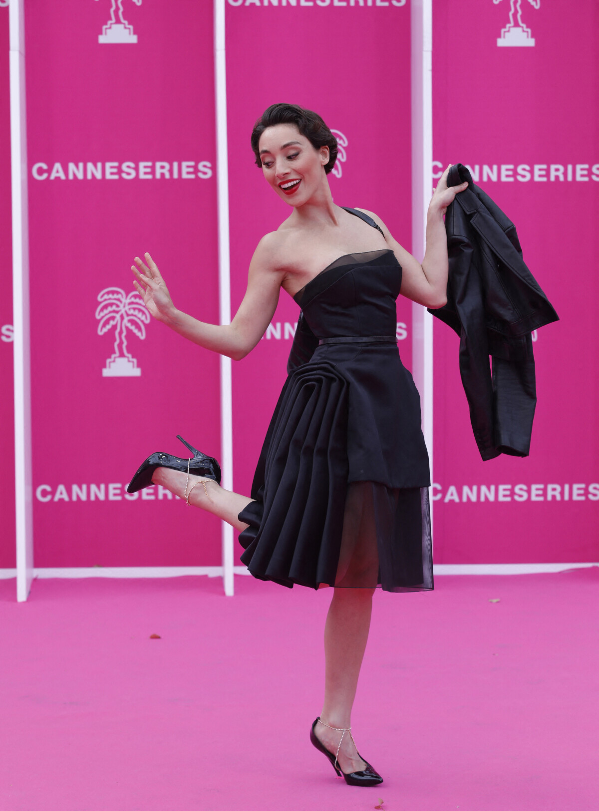 Photo : Morgane Miller - Soirée d'ouverture de CanneSeries Saison 6 au ...