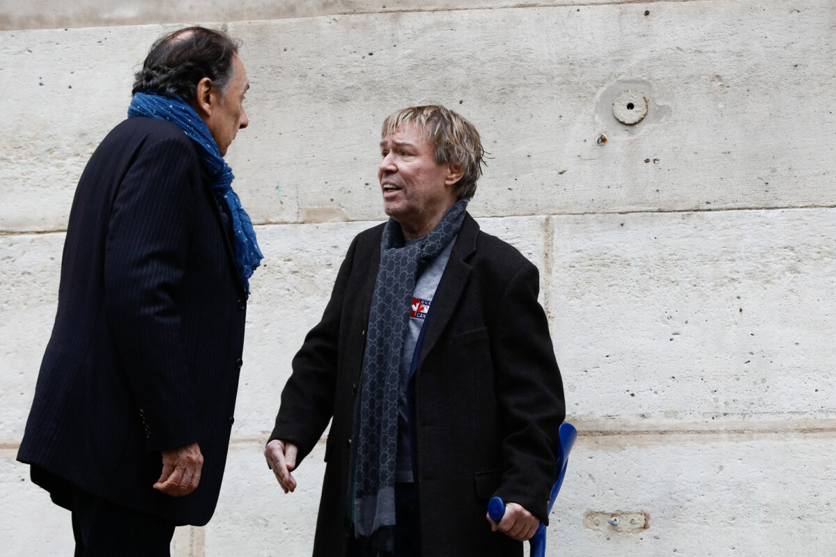 Photo : Exclusif - Yvan Zaplatilek - Sorties des obsèques de Jacques ...