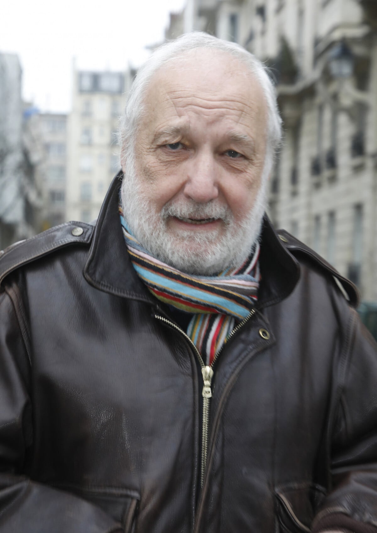 Photo : François Berléand à la sortie des studios de la radio RTL à ...