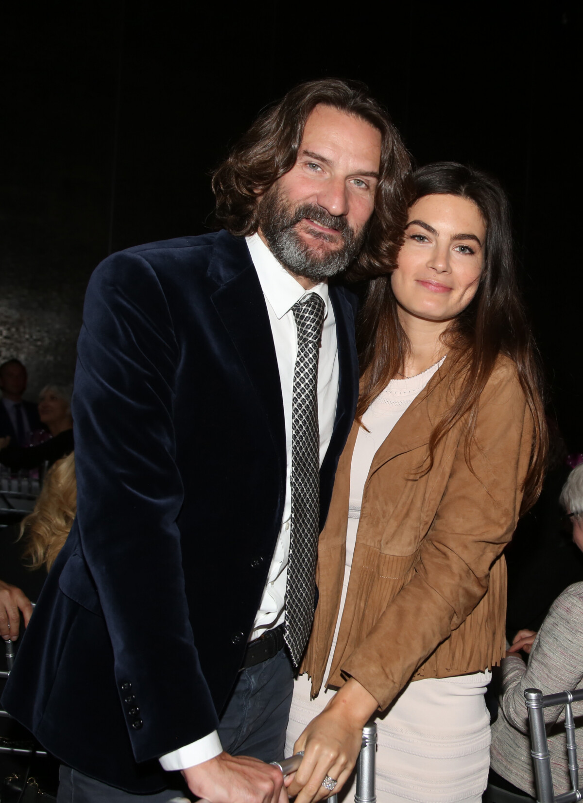 Photo : Exclusif - Frederic Beigbeder avec sa femme Lara Micheli à la ...