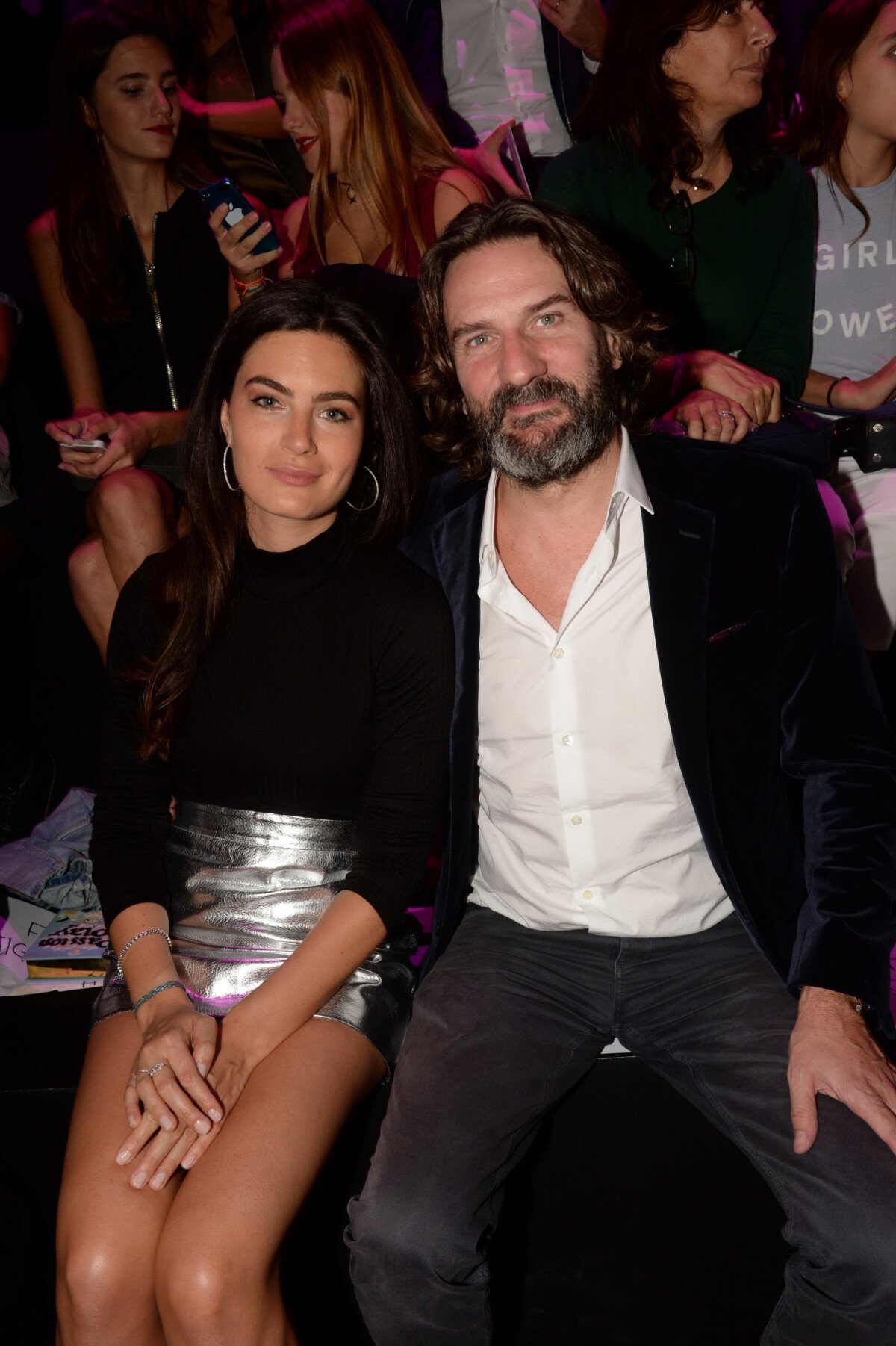 Photo : Fréderic Beigbeder et sa femme Lara Micheli - Soirée de la 9ème édition du "Etam Live ...