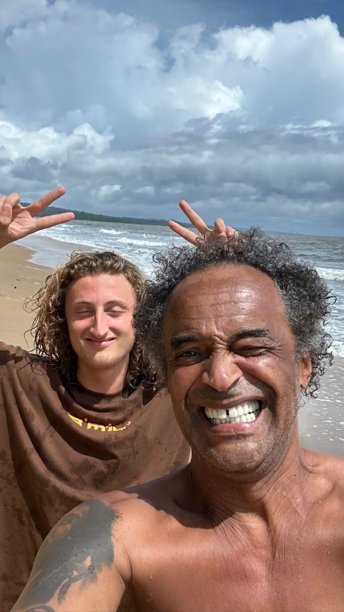 Photo : Yannick Noah a publié un joli selfie sur lequel on peut le voir ...