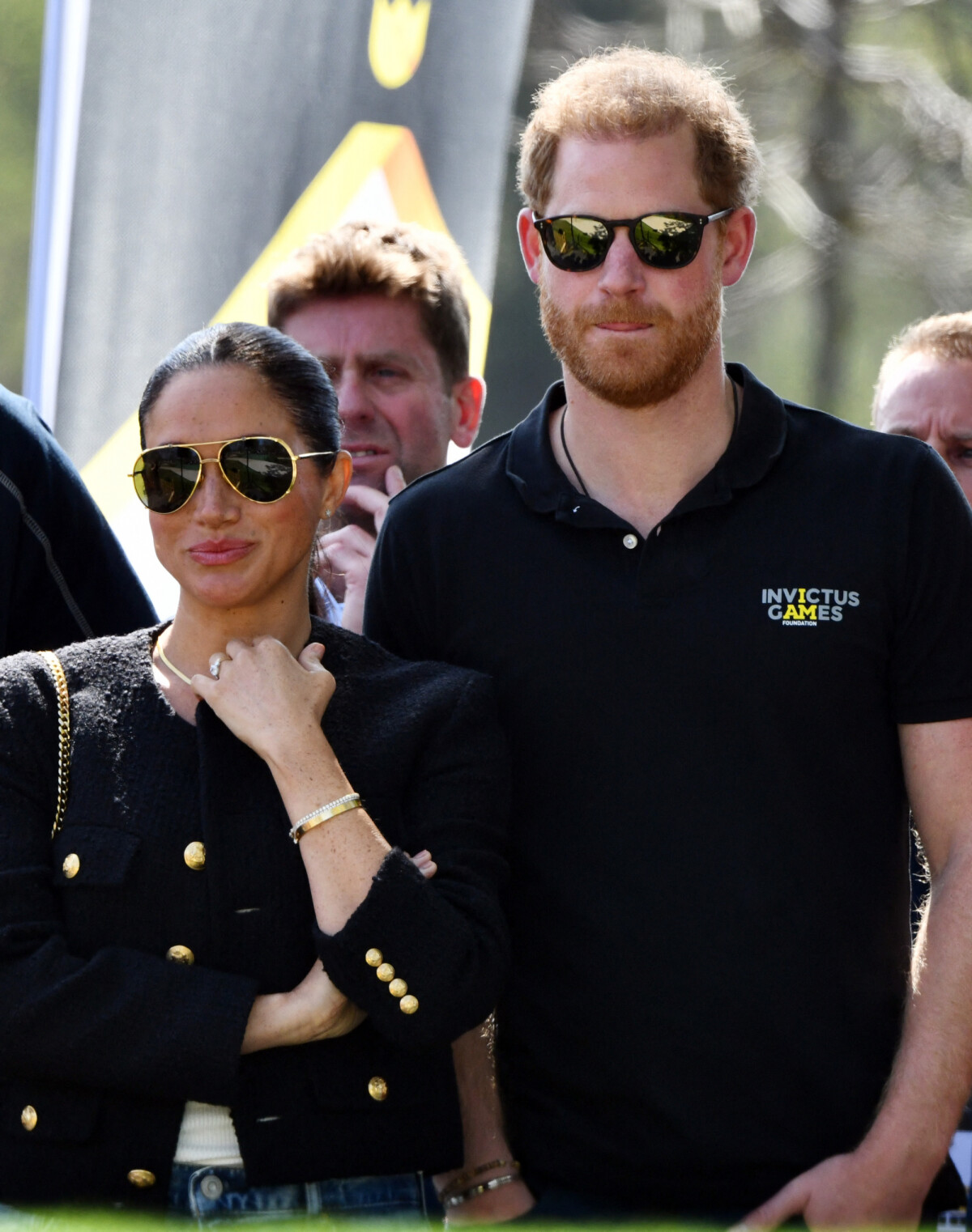 Photo : Le prince Harry et Meghan Markle lors du "Land Rover Challenge ...