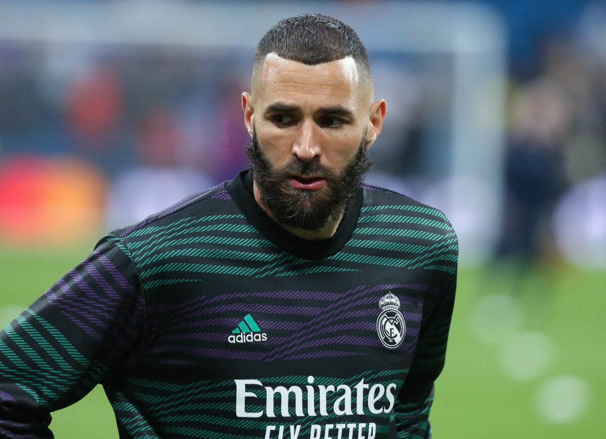 Photo : Karim Benzema - Match de Ligue Des Champions 2023 (LDC) "Real ...