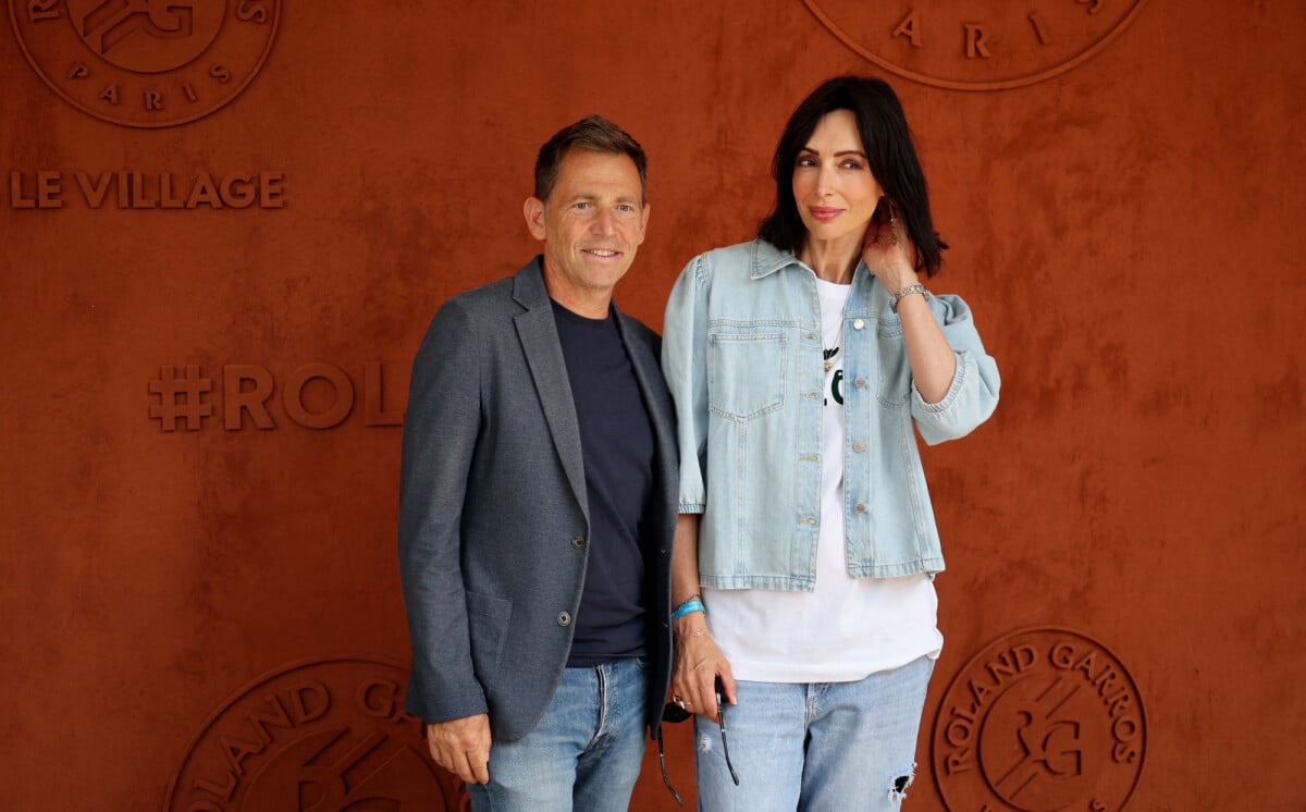 Photo : Daniel Riolo et sa compagne Géraldine Maillet au village lors ...