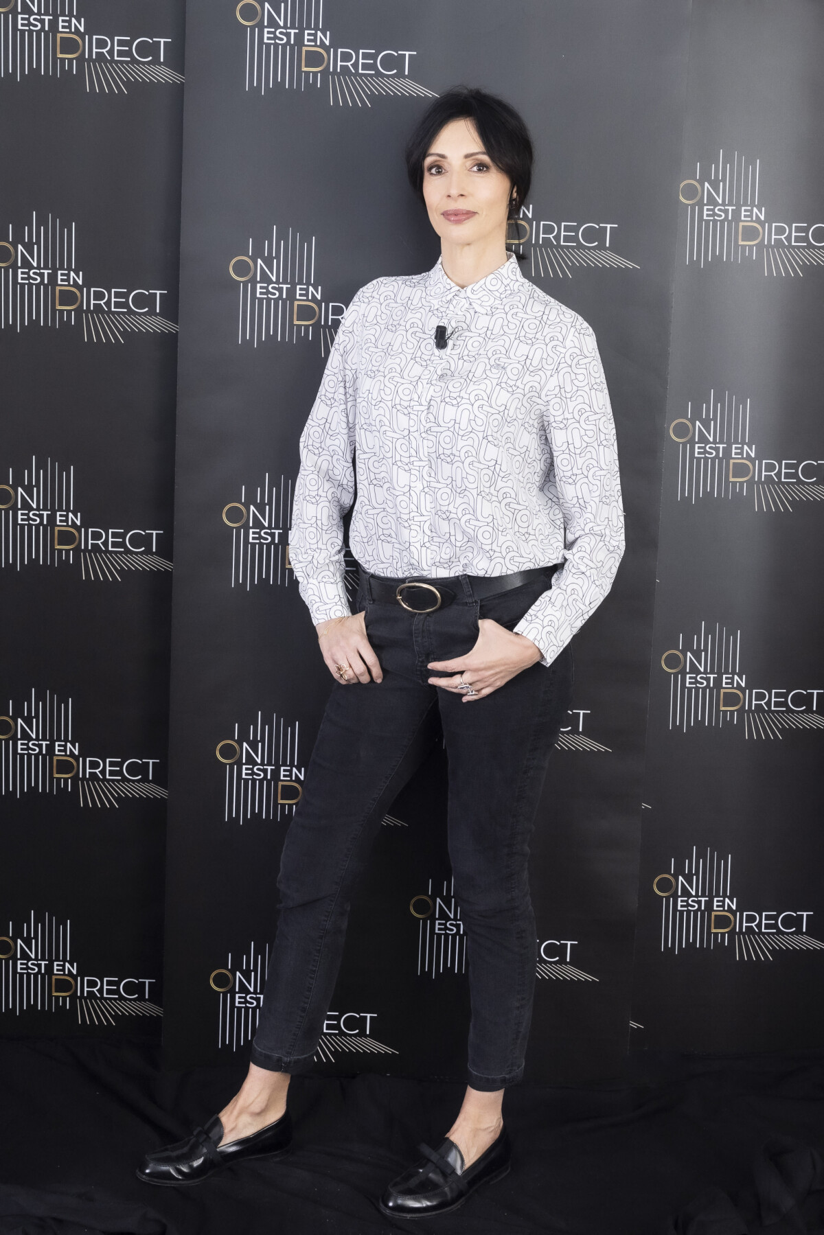 Photo : Exclusif - Géraldine Maillet - Backstage de l'enregistrement de ...