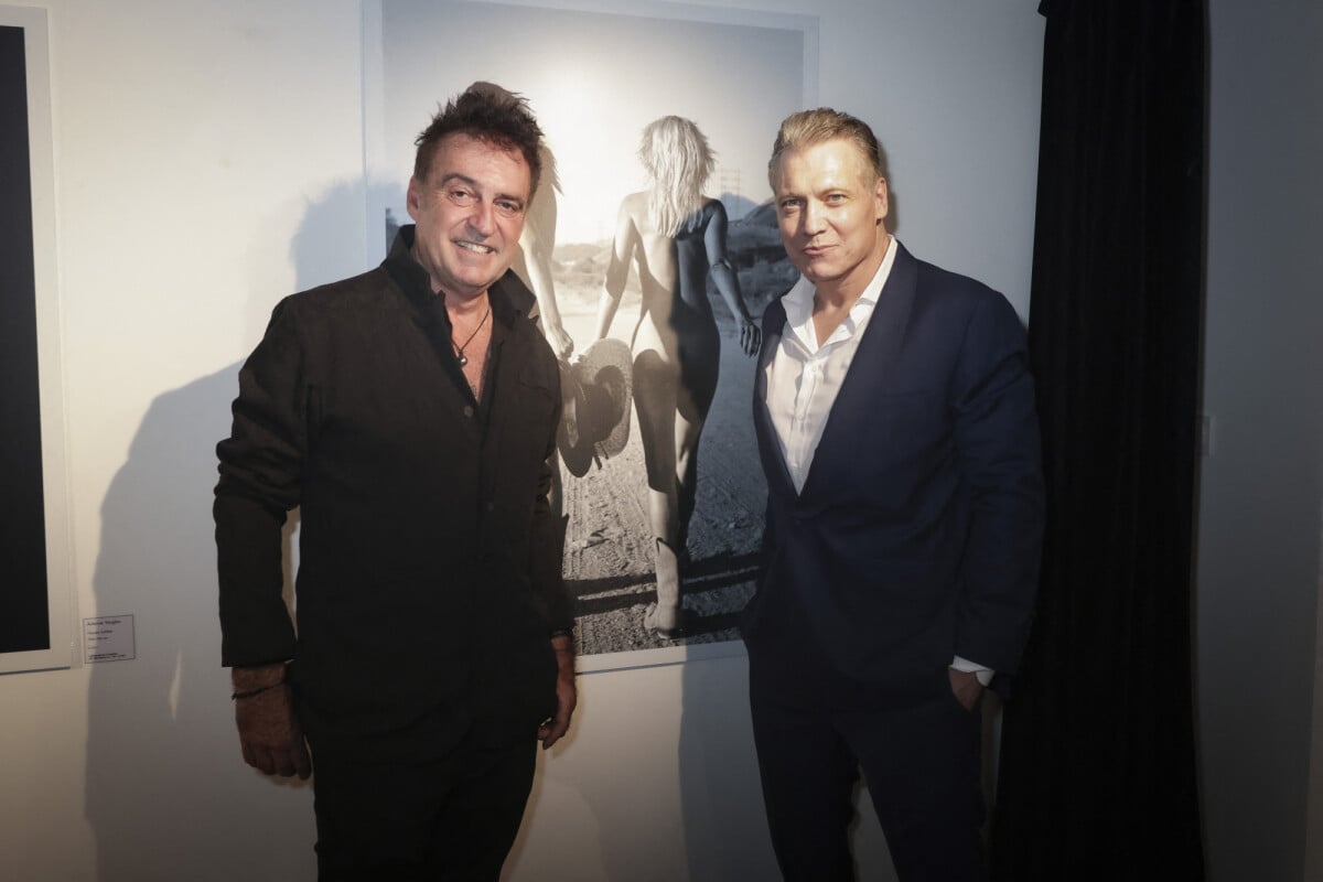 Photo : Exclusif - Antoine Verglas, Holt Mc Callany - Vernissage de l ...