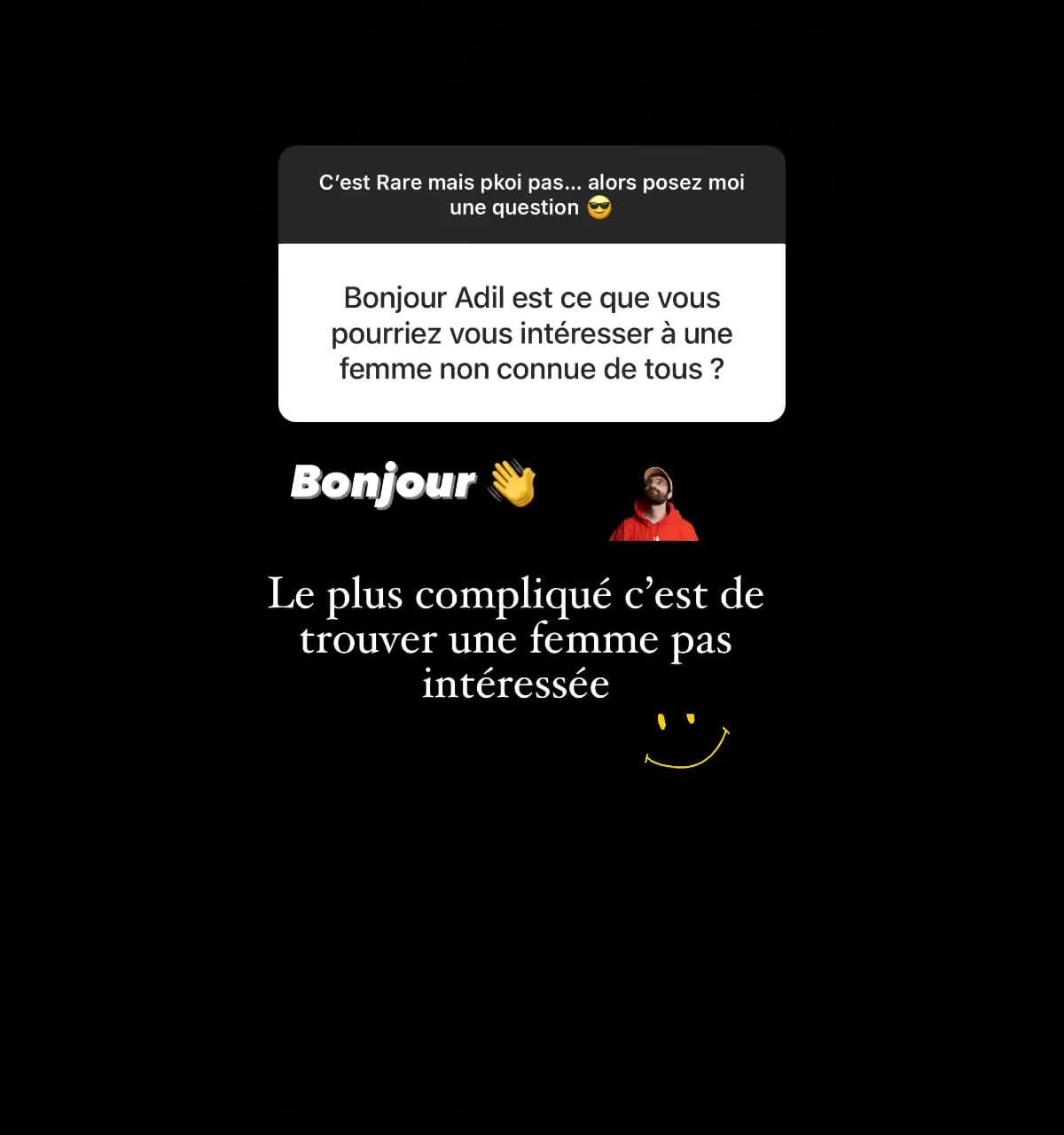Vidéo : Adil Rami a ensuite envoyé un petit pique à Léna et ses ex ...