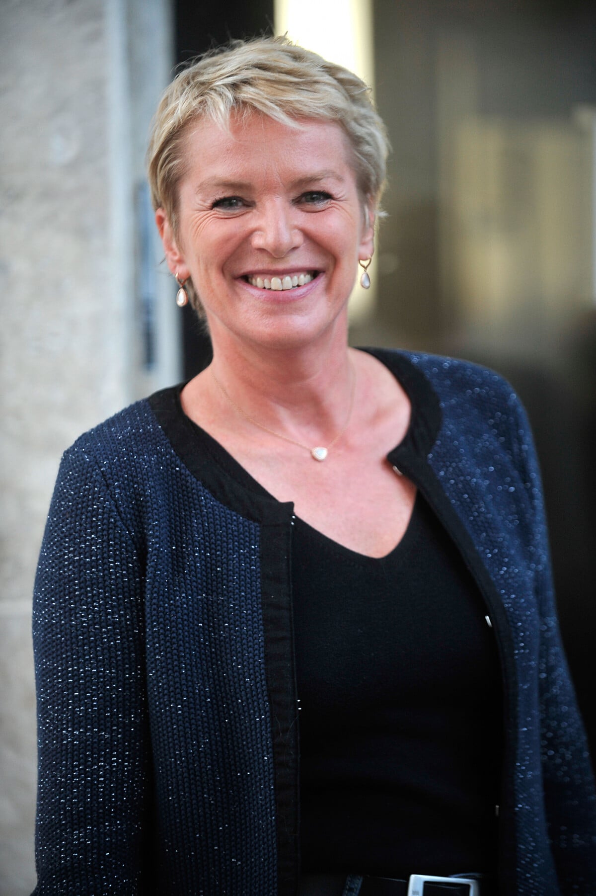 Photo : Exclusif - Elise Lucet arrive a la conference de rentree de ...