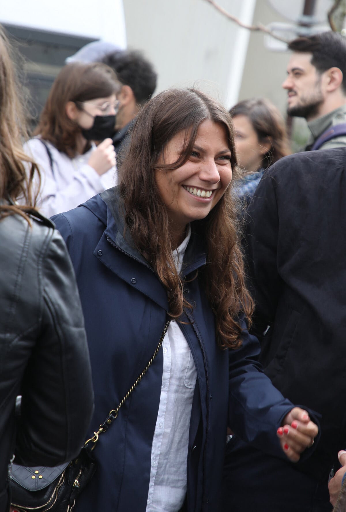 Photo : Deborah Veil (petite fille de Simone Veil) lors de la ...