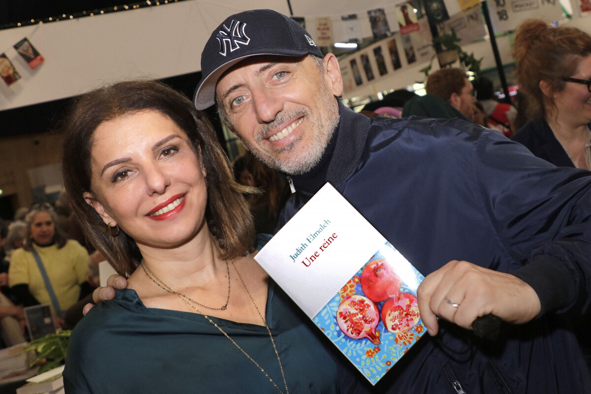 Photo : Gad Elmaleh avec sa soeur Judith Elmaleh - Festival du Livre de ...
