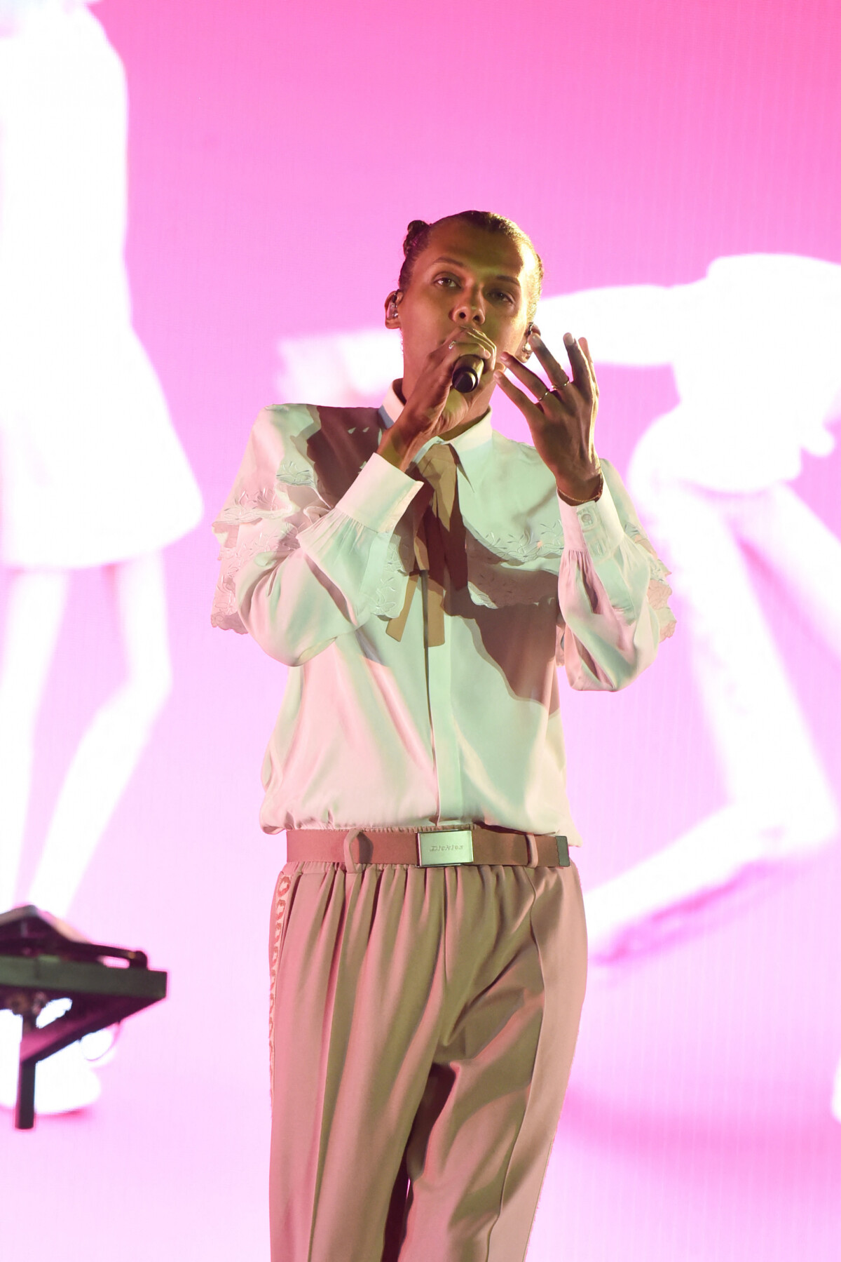 Photo : Concert de Stromae au festival Rock en Seine dans le parc de ...