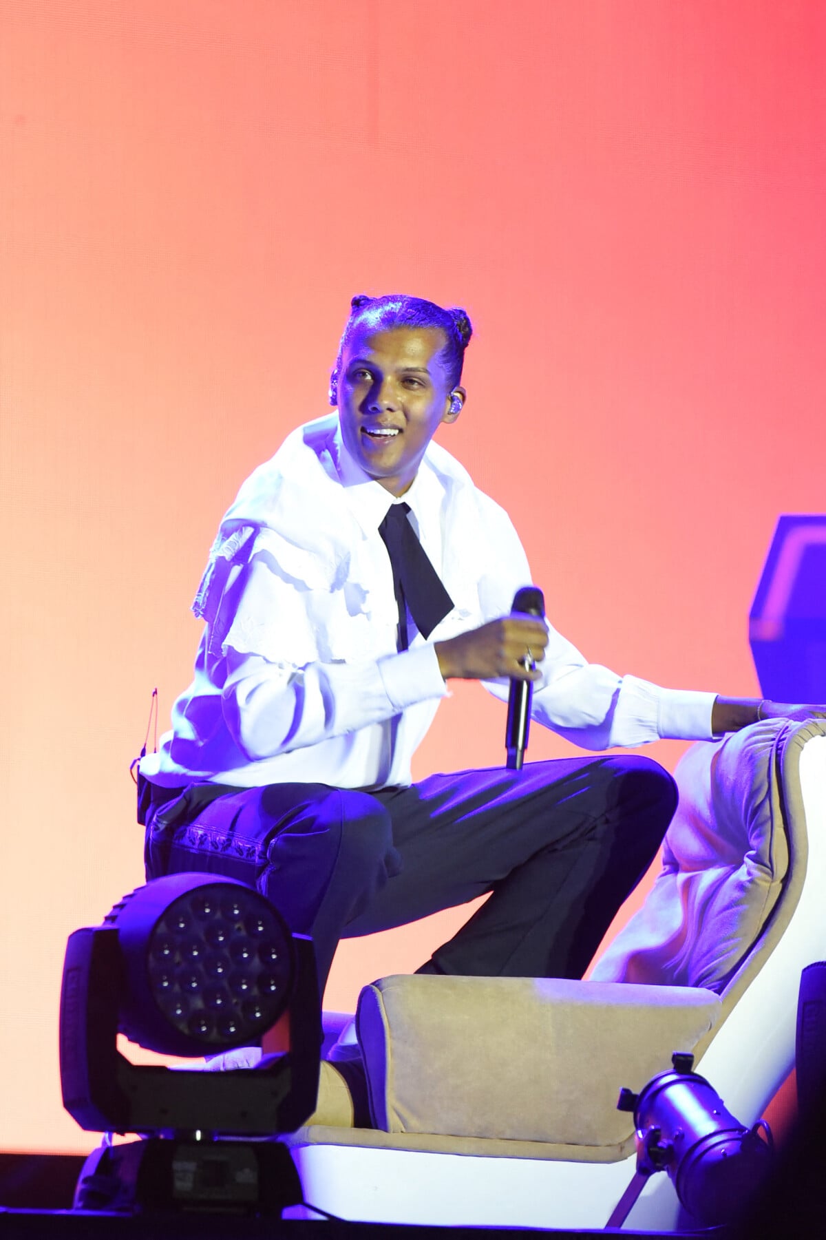 Photo : Concert de Stromae au festival Rock en Seine dans le parc de ...