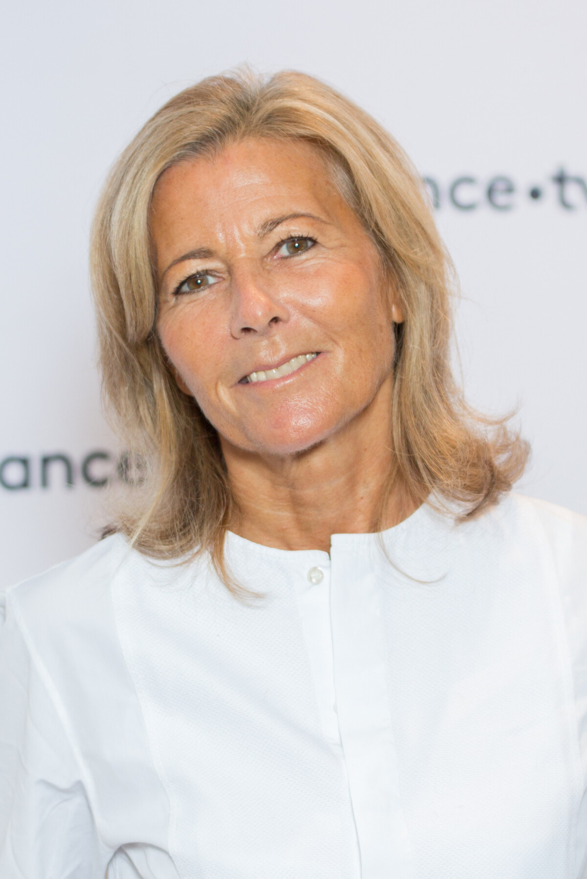 Photo : Claire Chazal - Photocall de la conférence de presse de rentrée ...