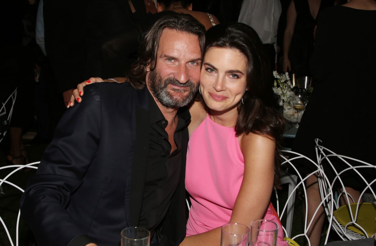 Photo : Exclusif - Frédéric Beigbeder et sa femme Lara Micheli lors de la soirée "Sandra and Co ...
