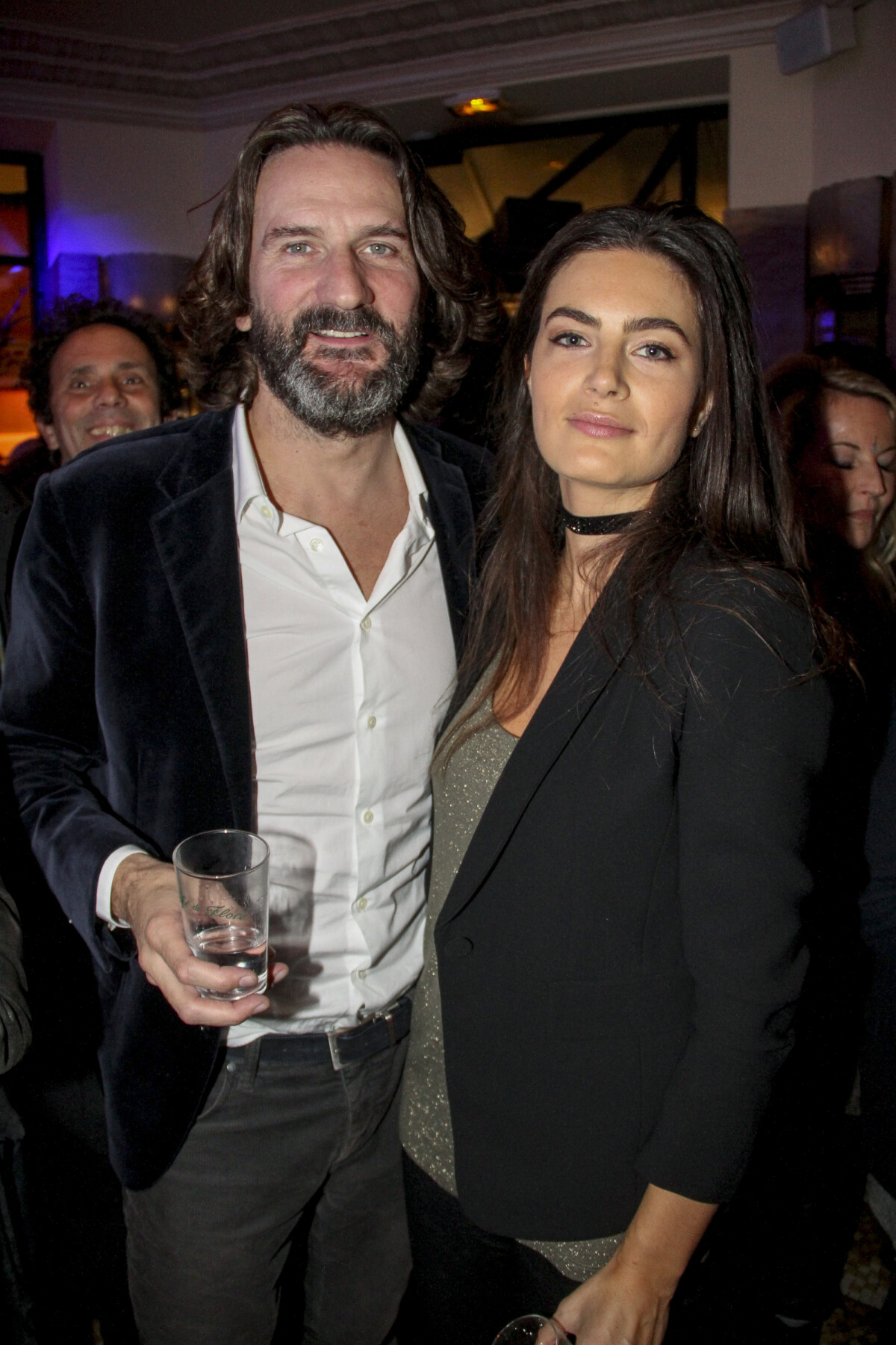 Photo : Fréderic Beigbeder et sa femme Lara Micheli - Le prix de Flore ...