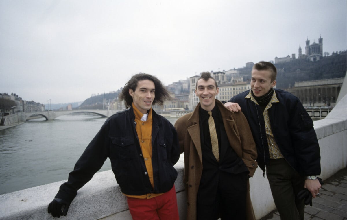 Photo : Archives - En France, à Lyon, les trois membres du groupe L ...