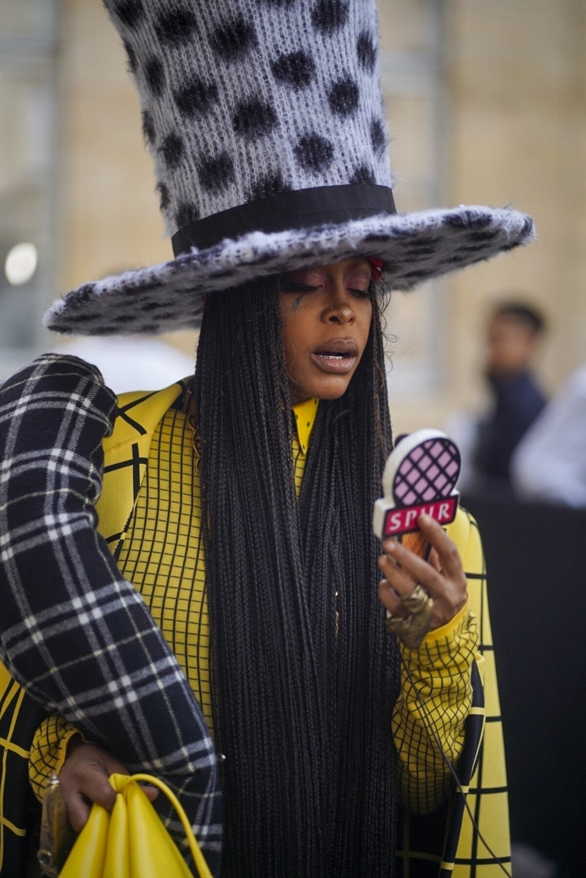 Photo : La chanteuse Erykah Badu était également de la partie. Paris ...