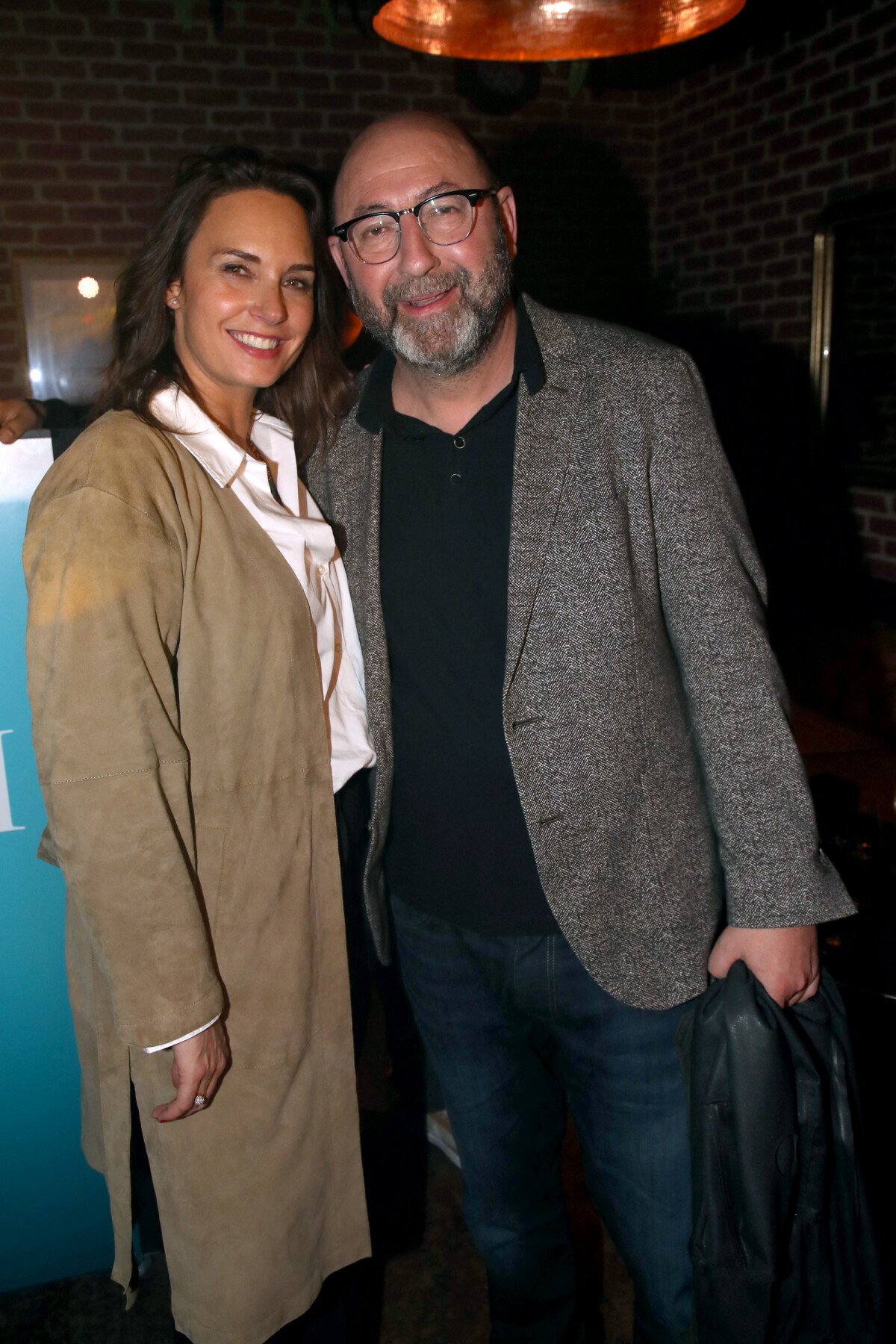 Photo : Exclusif - Kad Merad et sa femme Julia Vignali au night club ...