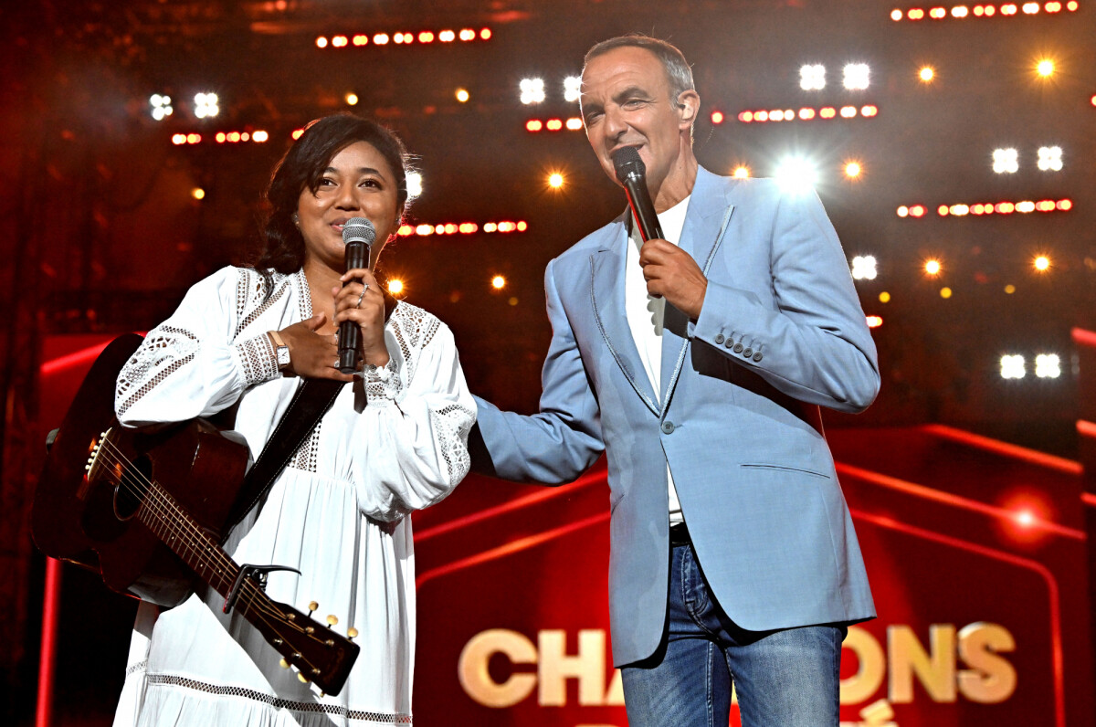 Photo : Exclusif - Anisha Jo et Nikos Aliagas - Enregistrement de l ...