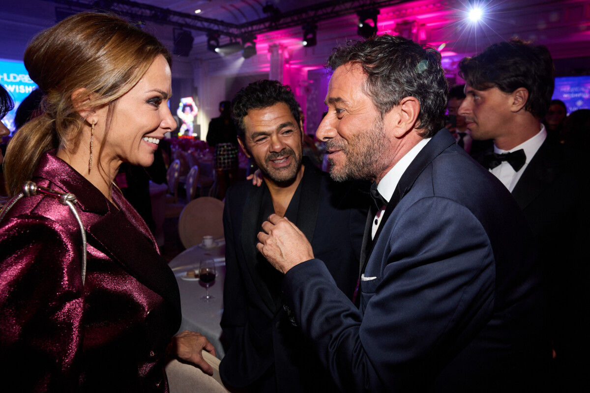 Photo : Exclusif - Bernard Montiel et Jamel Debbouze Mélissa Theuriau ...