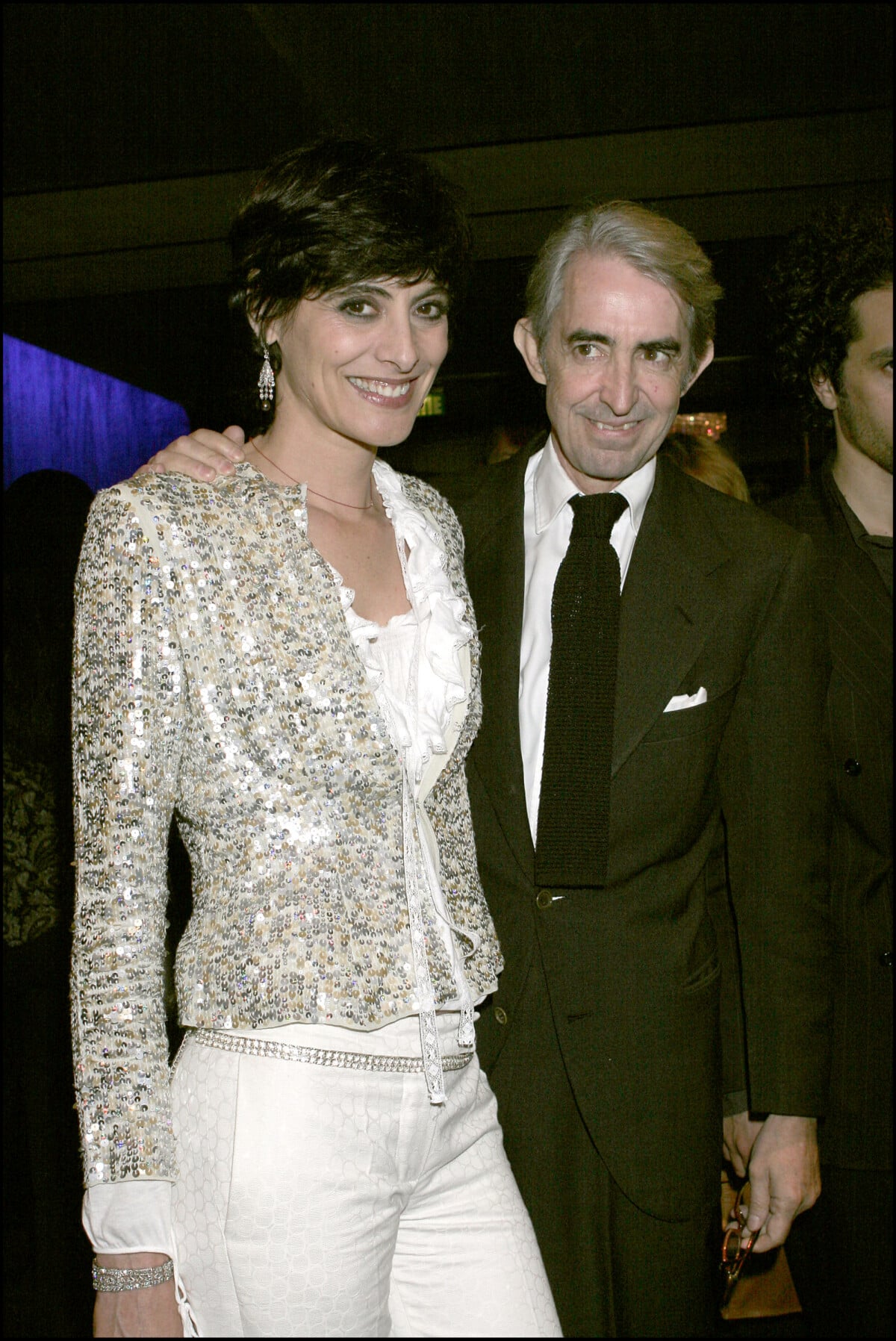 Photo : Inès de la Fressange et Luigi d'Urso - Soirée d'ouverture du ...