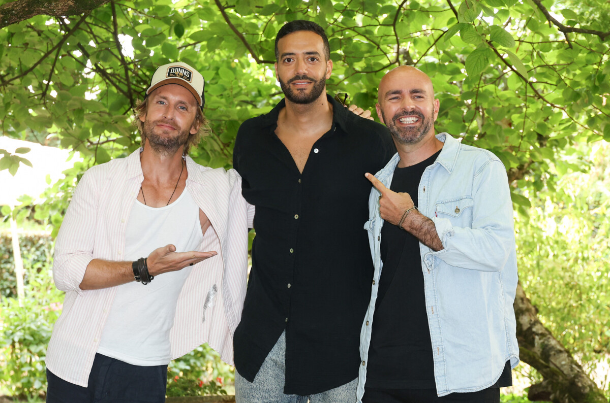 Photo : Ce qui n'était en réalité pas prévu. Philippe Lacheau, Tarek ...