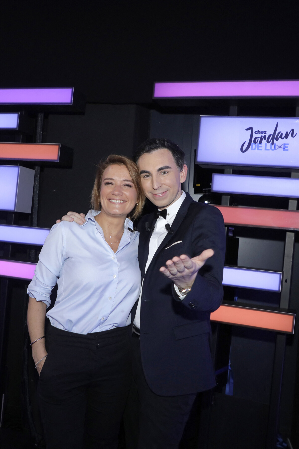 Photo : Exclusif - Pascale de la Tour du Pin et Jordan de Luxe lors de ...