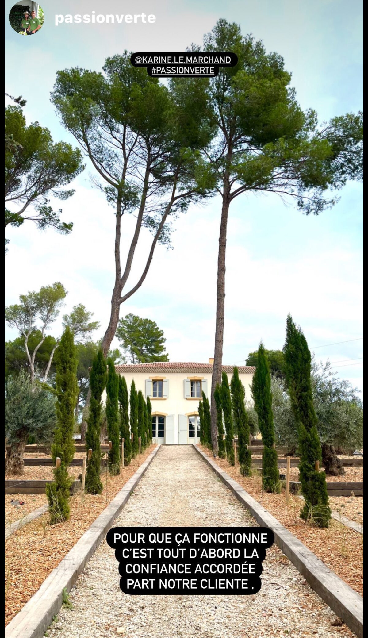 Photo : Ce "Domaine des belles âmes" prend forme petit à petit et ...