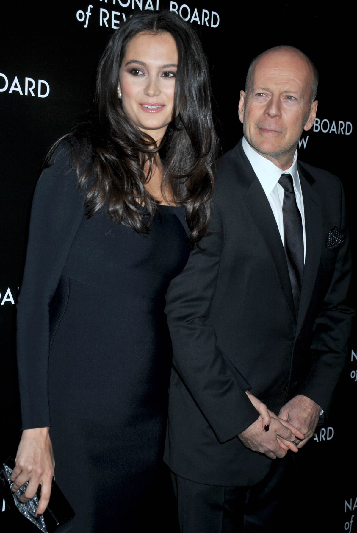 Photo : Emma Heming et Bruce Willis au gala "National Board of Review ...