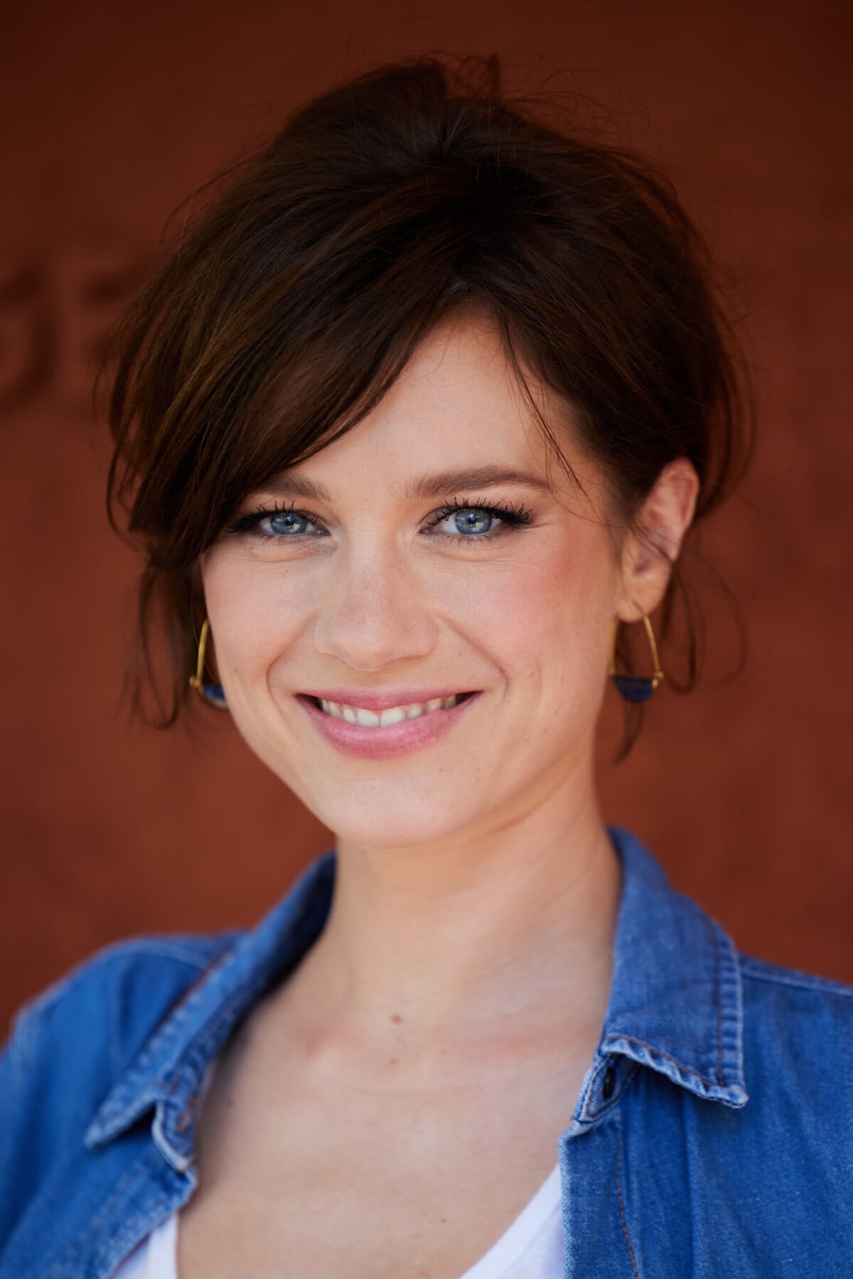 Photo : Alice Dufour au village lors des Internationaux de France de ...