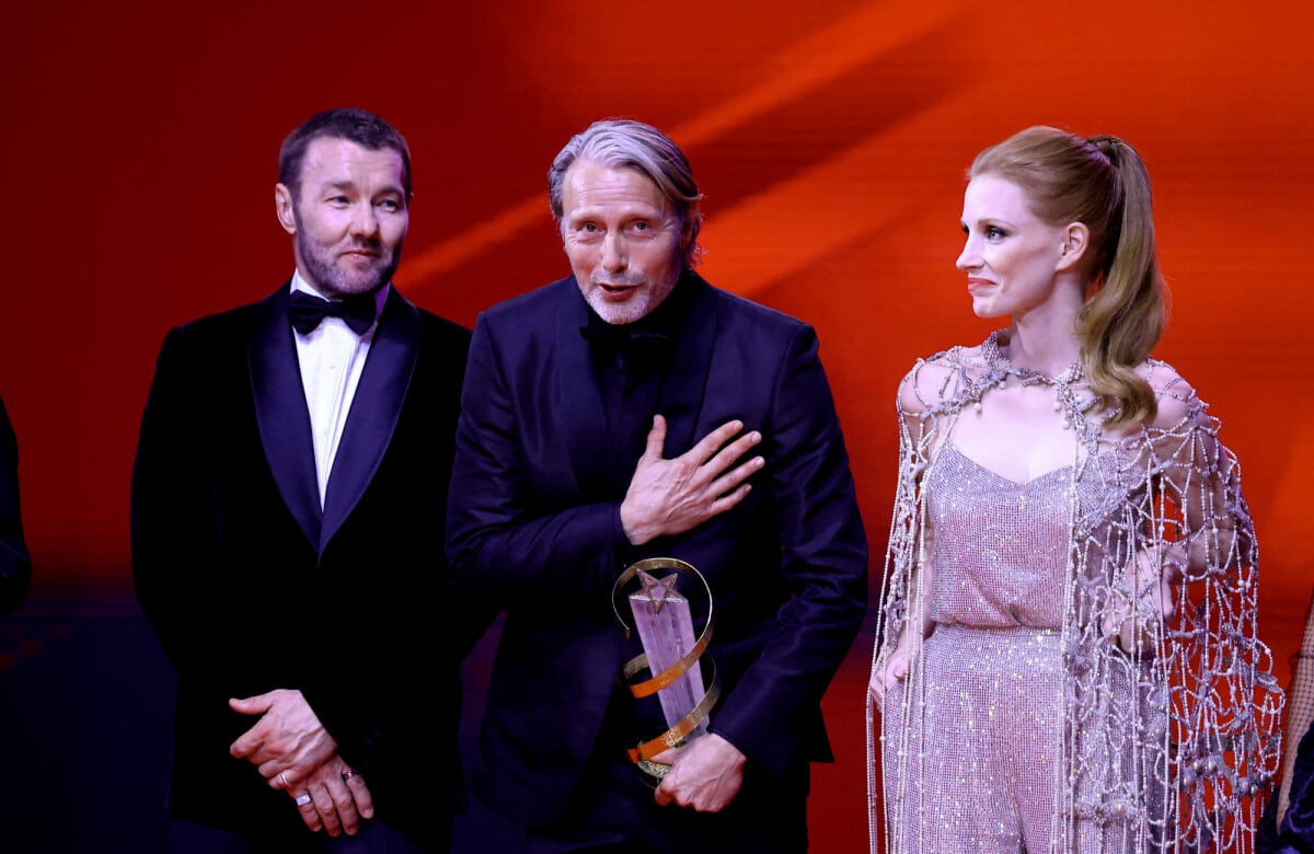 Photo : Joel Edgerton, Mads Mikkelsen, Jessica Chastain lors de la ...