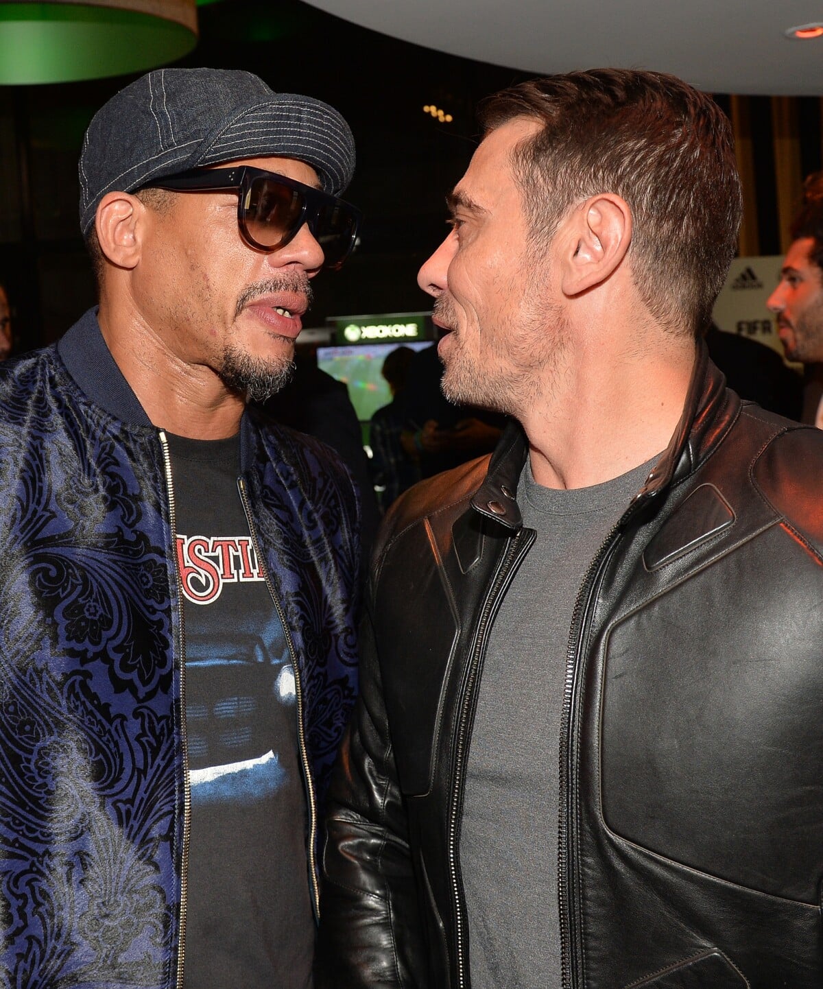 Photo : JoeyStarr (Didier Morville) et Kool Shen (Bruno Lopes) se ...