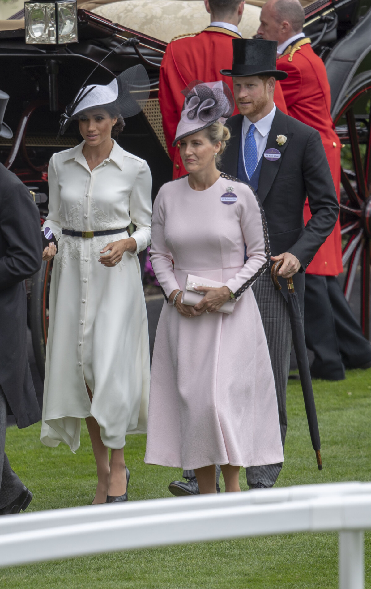 Photo : Meghan Markle, duchesse de Sussex, la comtesse Sophie de Wessex ...