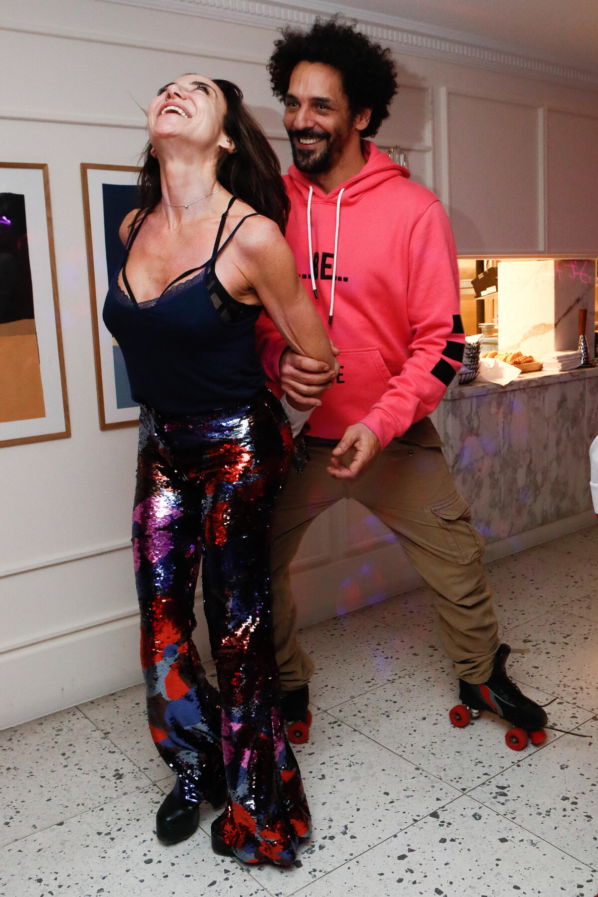 Photo : Créatrice des désormais célèbres Soirées patins, Sandra Sisley ...