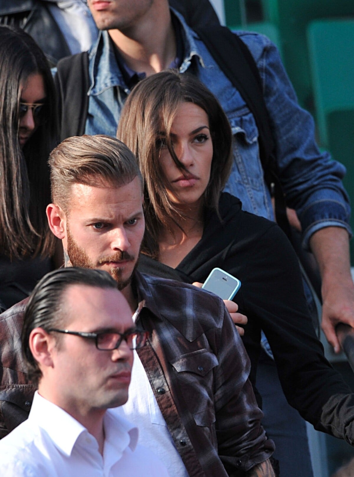 Photo : M. Pokora et sa compagne Scarlett Baya assistent aux ...