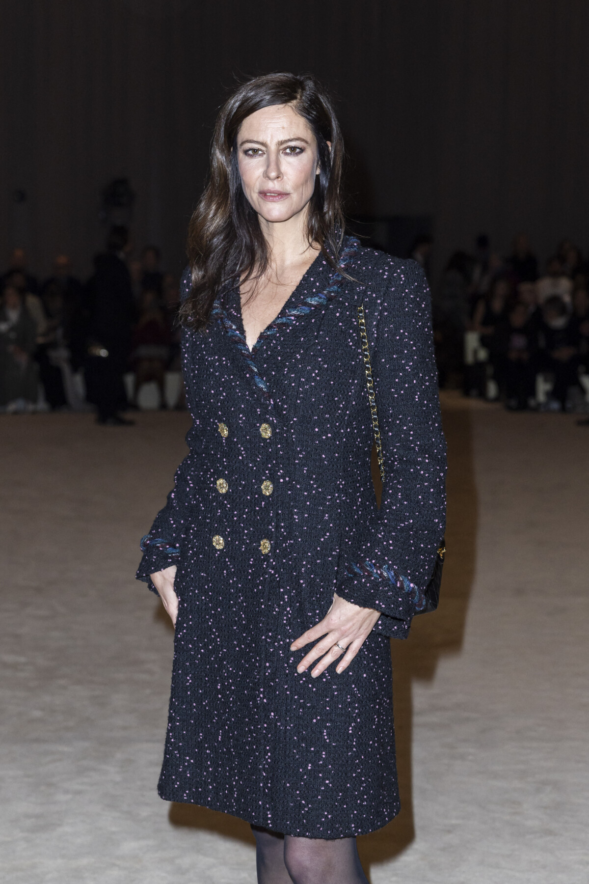 Photo : Anna Mouglalis - Arrivées au deuxième défilé de mode Haute ...