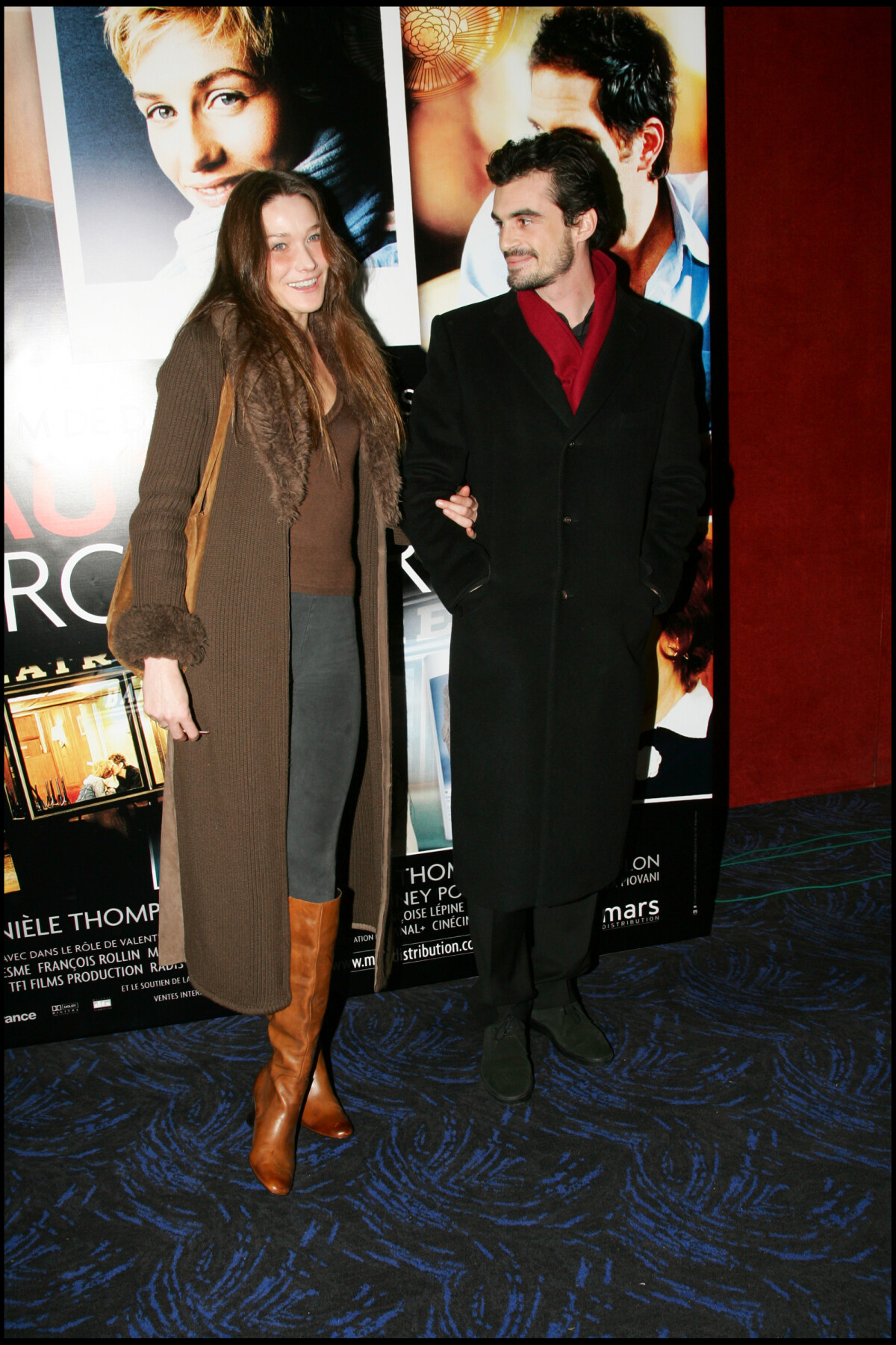 Photo : Carla Bruni et Raphaël Enthoven à la première du film Fauteuil ...