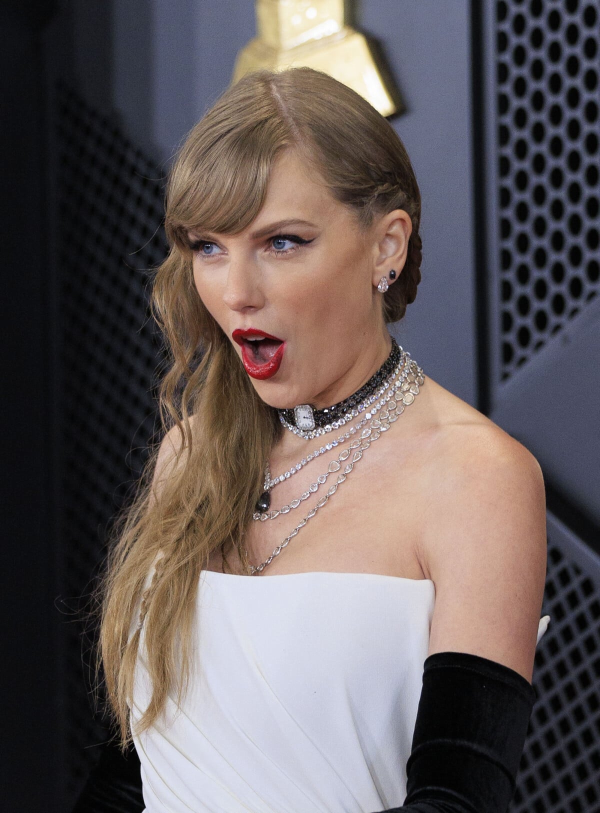 Photo : Taylor Swift à la 66ème édition des Grammy Awards à la Crypto ...