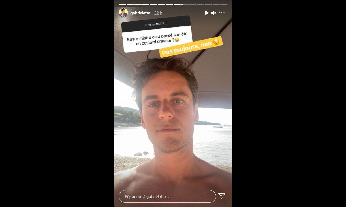Photo : Mais elle n'avait pas, pour autant, évoqué ses troubles alimentaires avec lui. Gabriel ...
