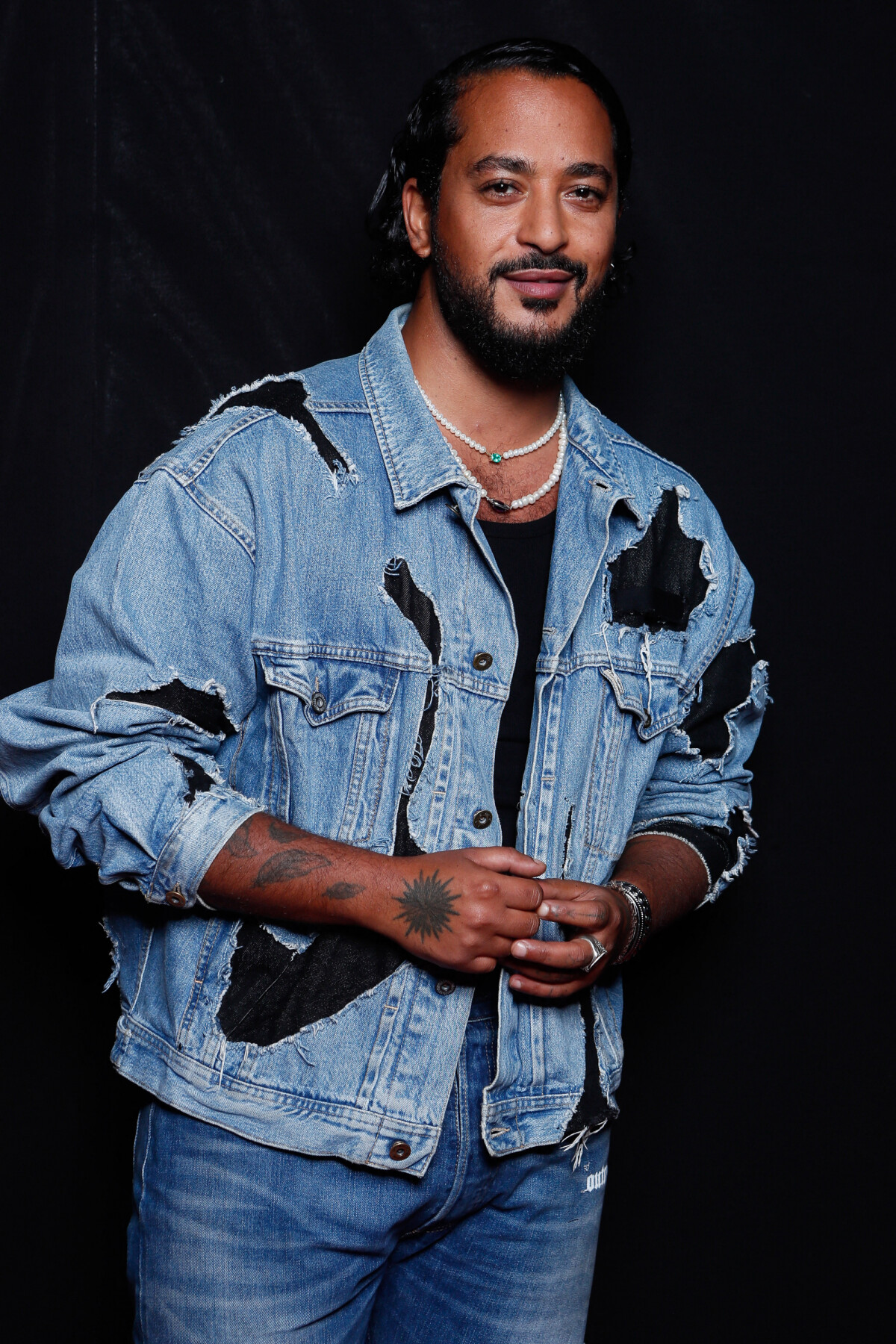 Photo : Exclusif - Slimane - Backstage de l'enregistrement de l ...
