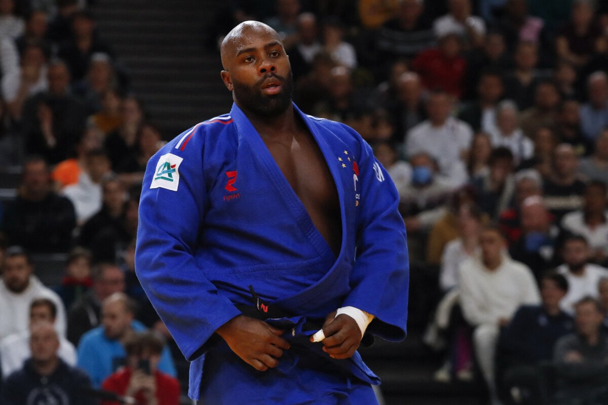 Photo : Losseni Kone (GER) Vs Teddy Riner (FRA) - Paris Grand Slam 2024 ...