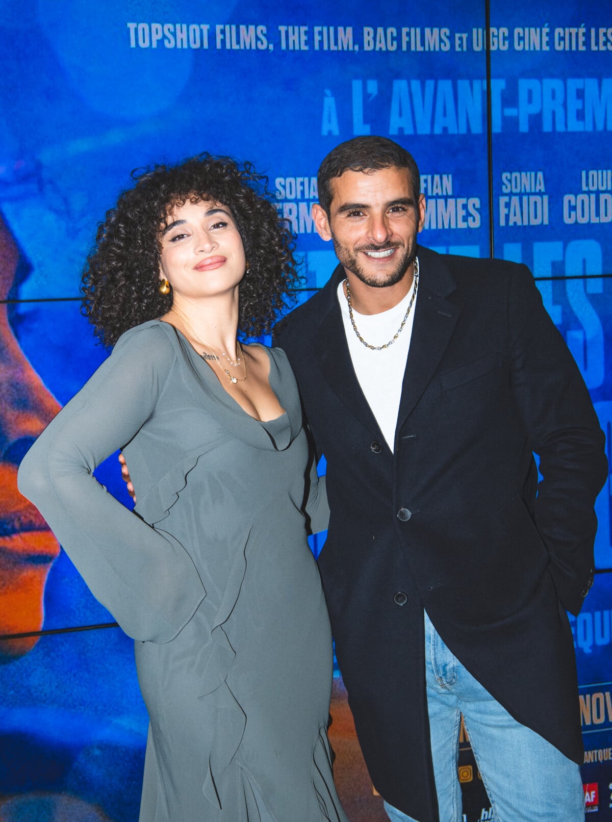 Photo : Camélia Jordana, Sofiane Zermani lors de l'avant-première du ...