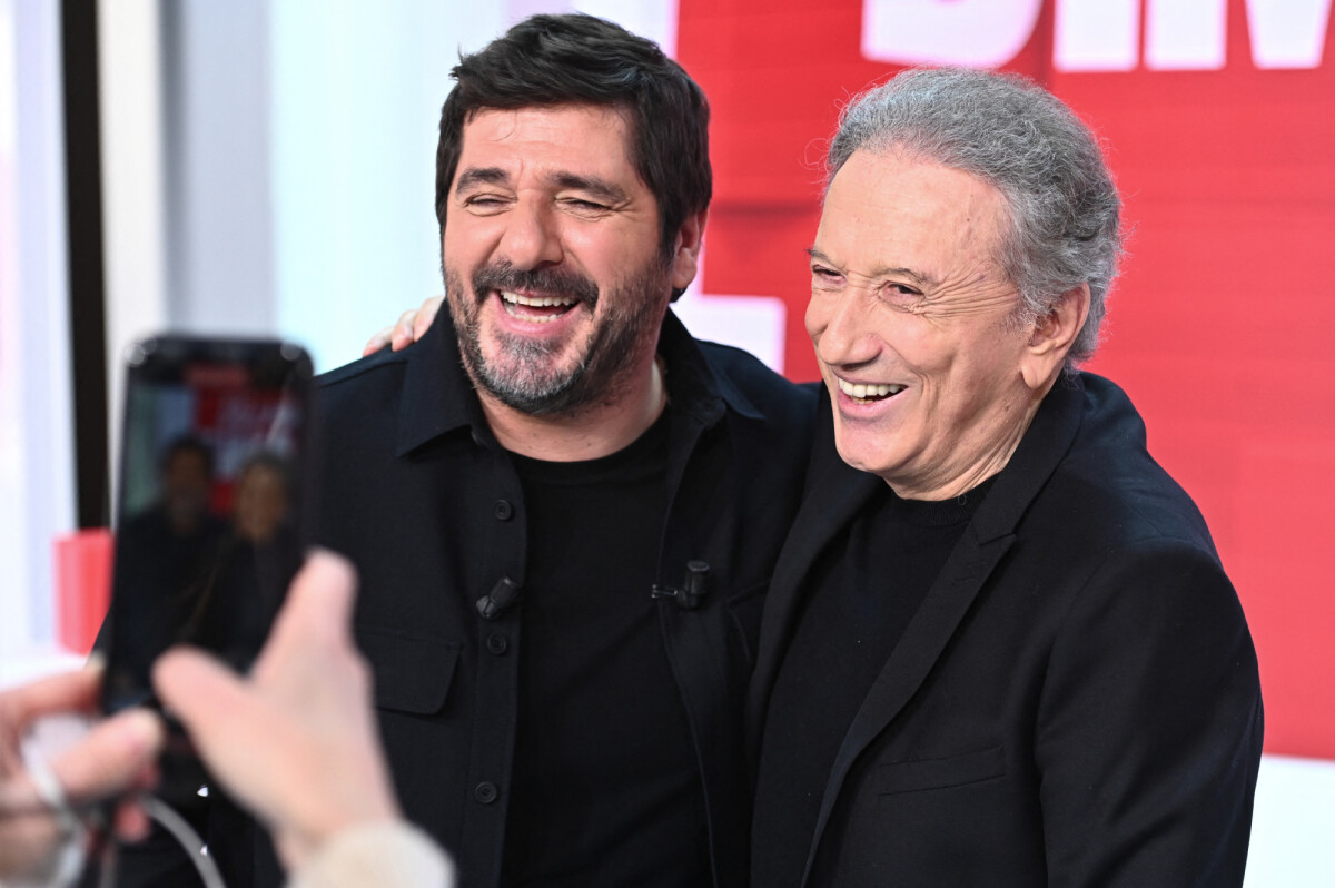 Photo : Exclusif - Patrick Fiori et Michel Drucker - Enregistrement de ...
